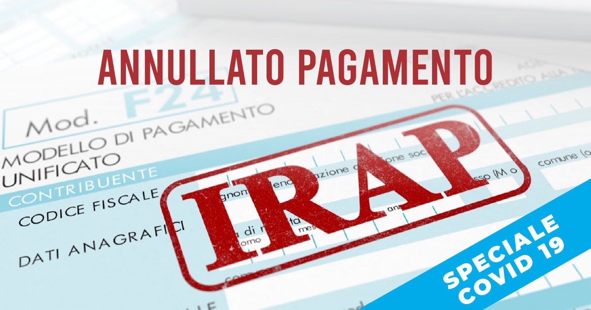 Il Blog di Know How | Saldo e acconto IRAP: annullato il versamento